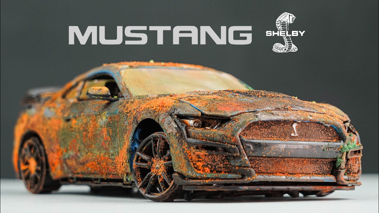 Watch me transform a worn-out Mustang!