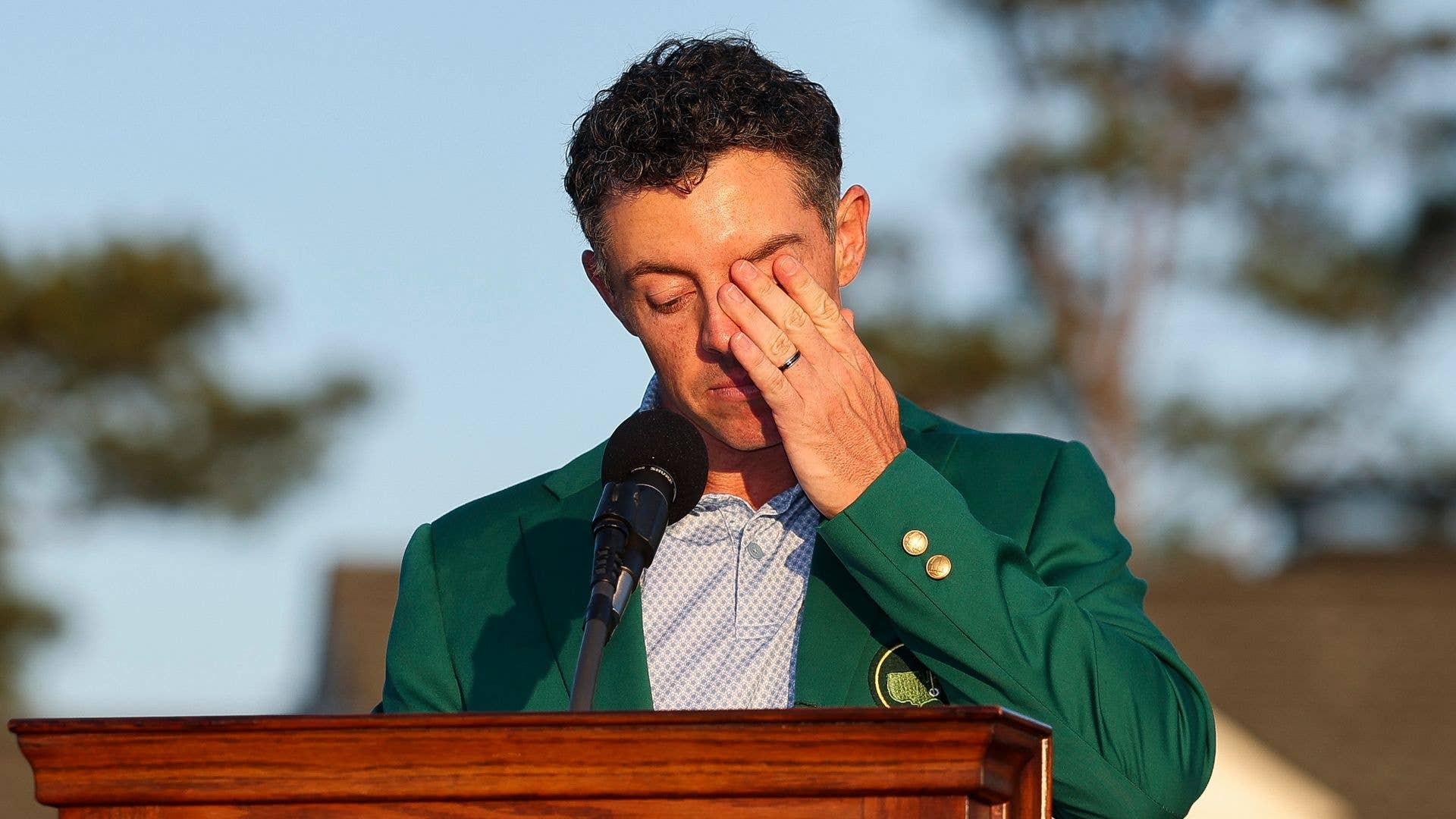 Emotional moment Rory McIlroy reunites with wife Erica and daughter ...
