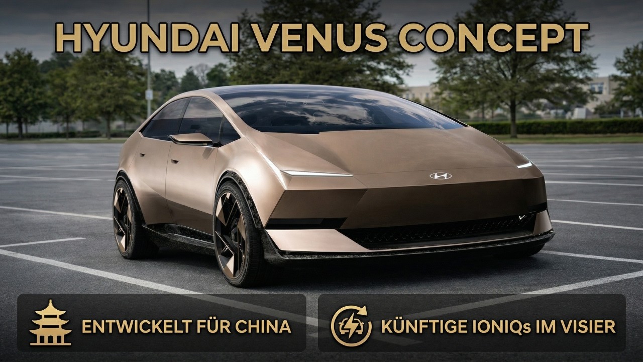 2026 Hyundai VENUS concept: E-Luxus-Limo als IONIQ Zukunft