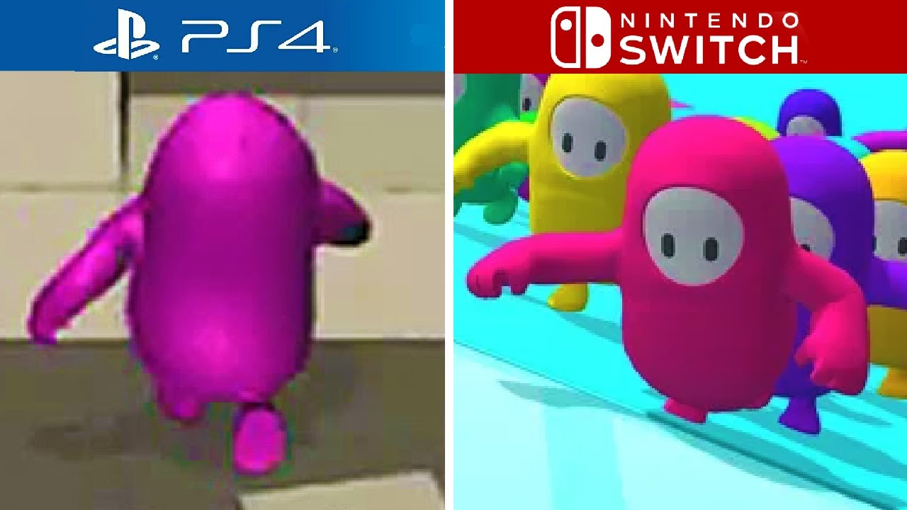 Fall Guys: Before and after