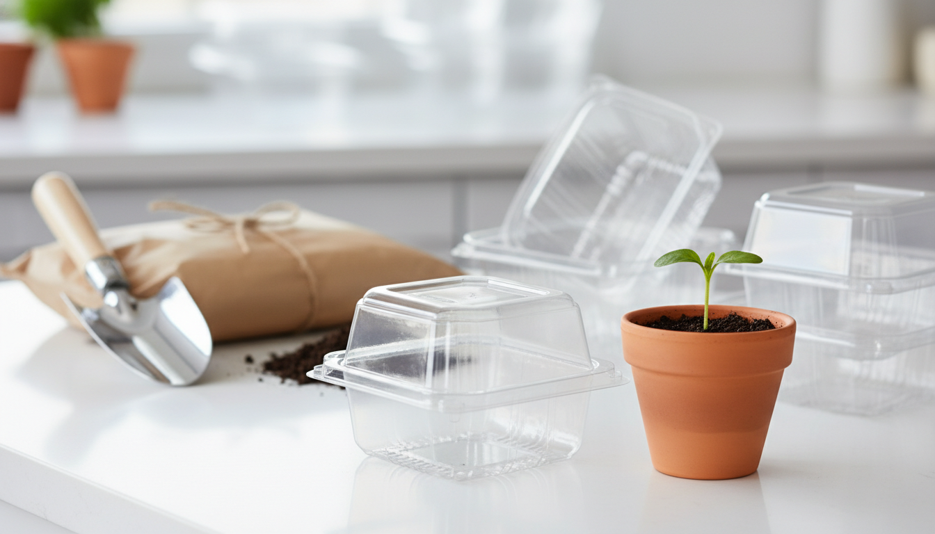The secret life of plastic fruit containers: Grow your garden, not ...