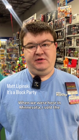 LEGO fans… is this the holy grail? Matt tells @samiesolina it was one ...