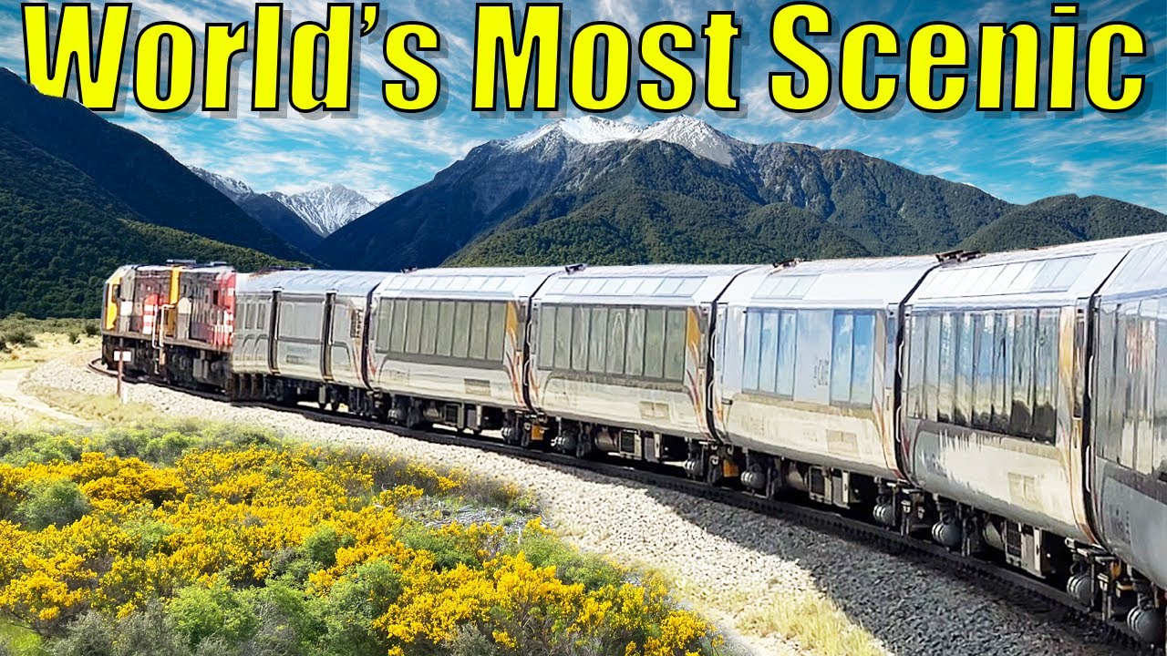 I rode the scenic trains of New Zealand 🚂