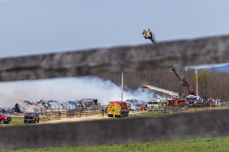 Dozen horses perish during Hanover Shoe Farms barn fire