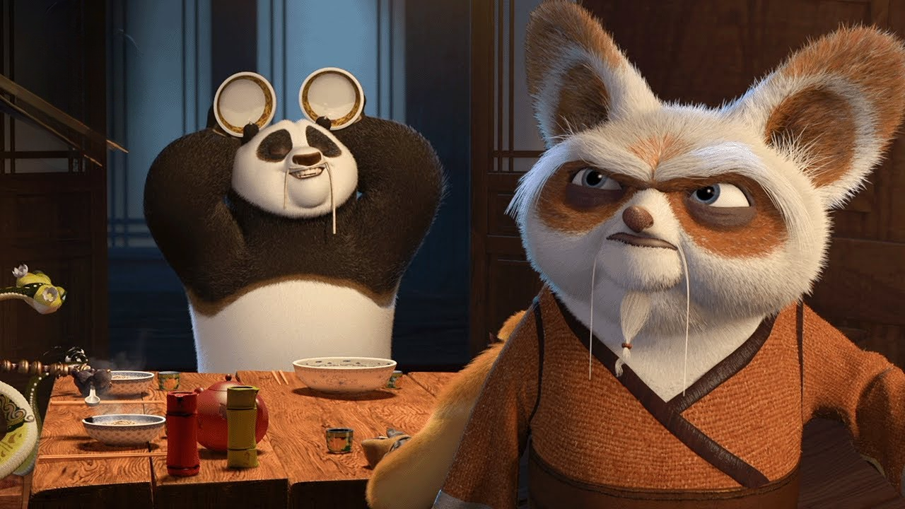 Po caught impersonating Master Shifu | Kung Fu Panda