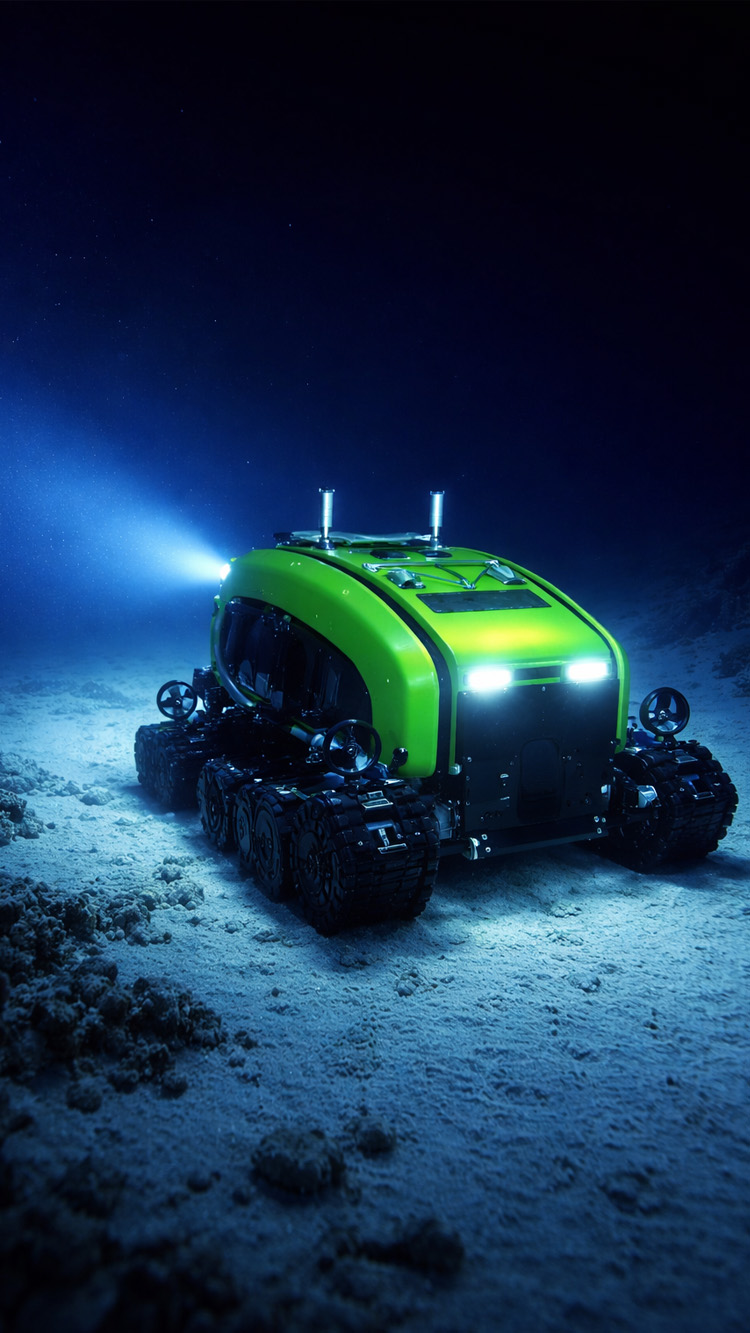 Submarine dive reaches 500 meters below ocean