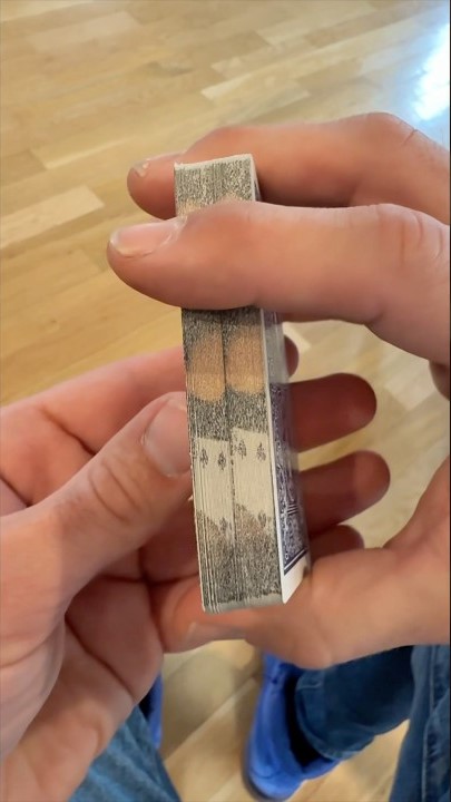 The final shuffle changes the design!