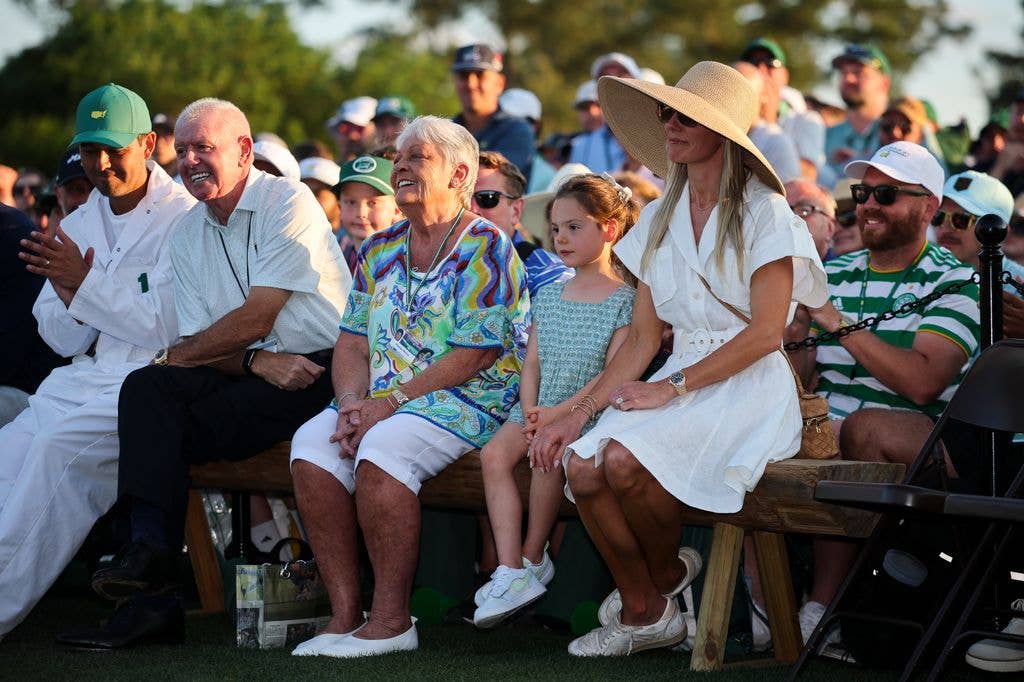 Emotional moment Rory McIlroy reunites with wife Erica and daughter ...