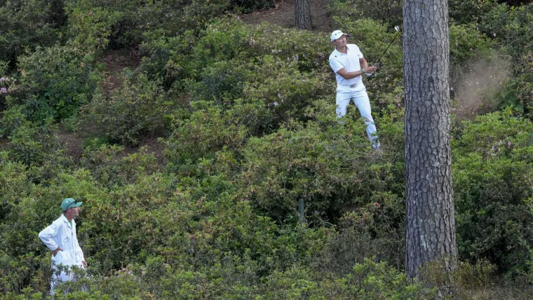 Haotong Li scores 10 on 13th hole in Masters sequence you have to see ...