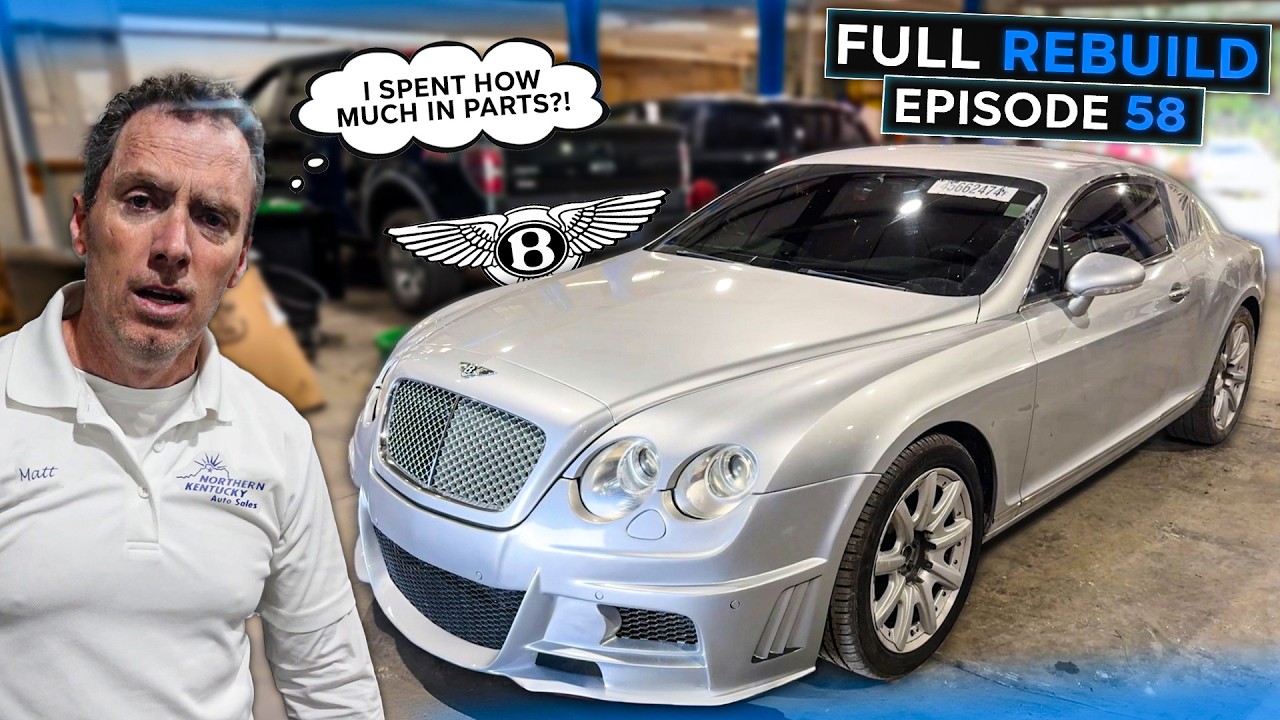 I bought a 2007 Bentley Continental GT from Copart for just $5,000!