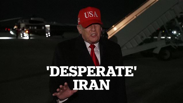 Trump reveals Iran wants nuclear weapon after failed peace talks