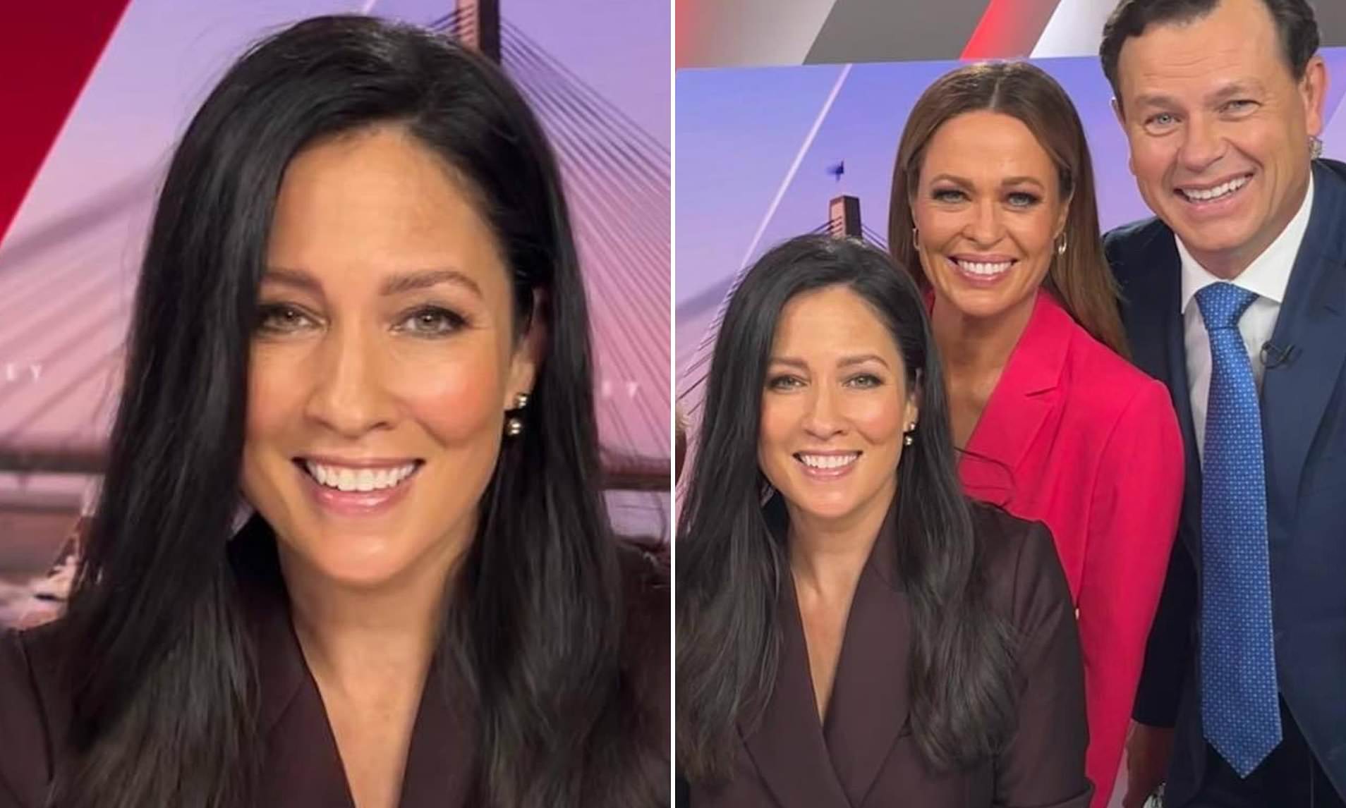 Seven News star Mel McLaughlin returns to work following lung cancer ...