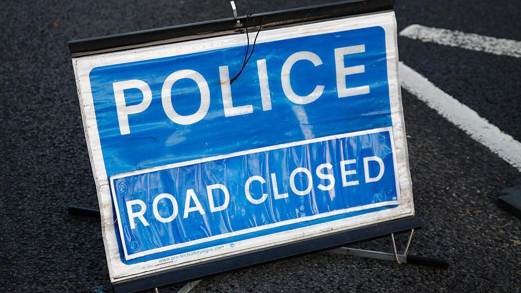 Section of A27 closed after two hurt in crash