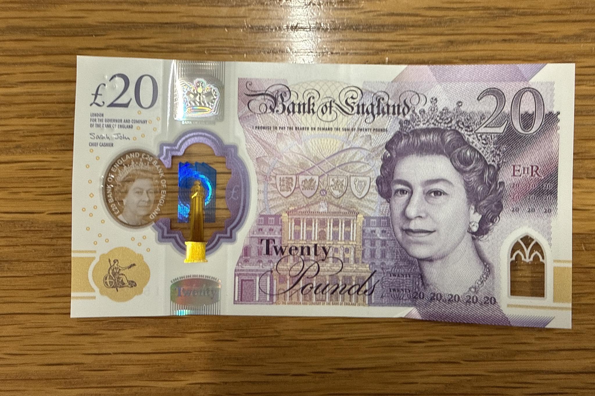 Vigilance urged with counterfeit £20 notes in circulation