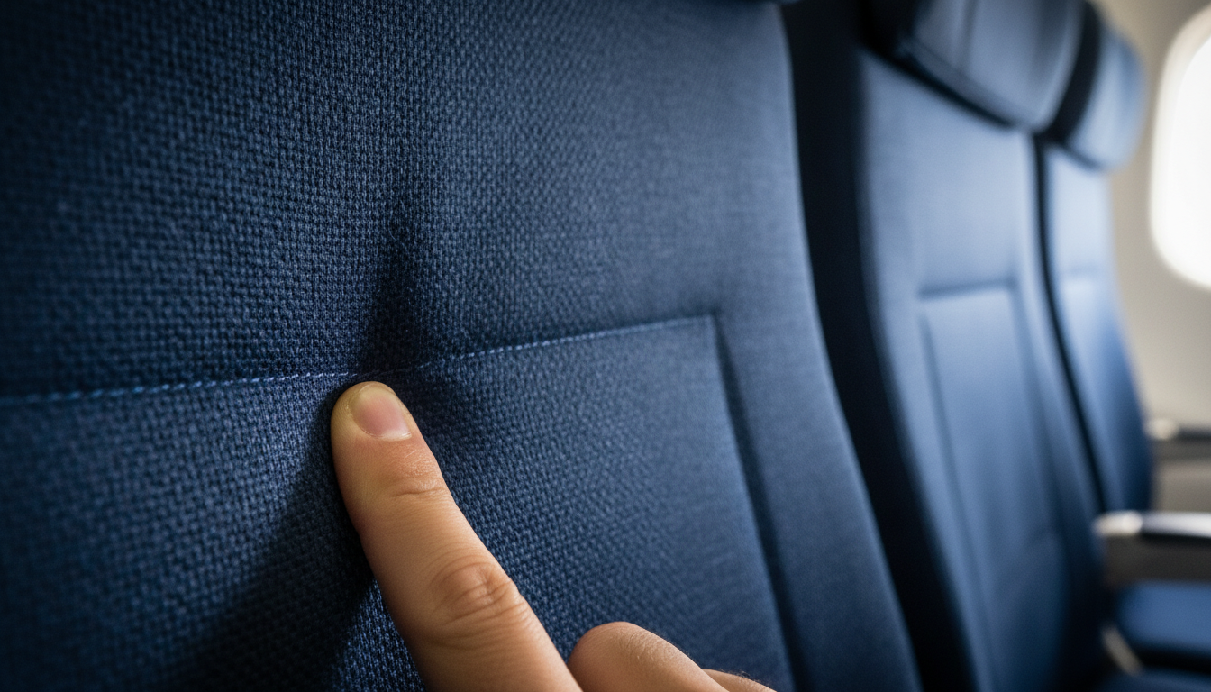 Why so blue? Unpacking the mystery of airplane seats