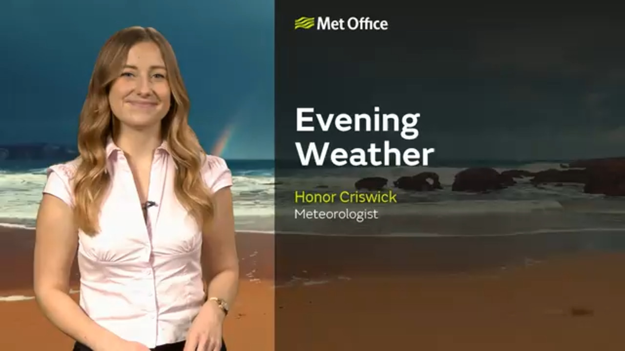 Met Office Sunday evening weather forecast 29/03/2026