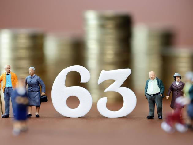Rente mit 63 kippen? Der Staat könnte Milliarden sparen