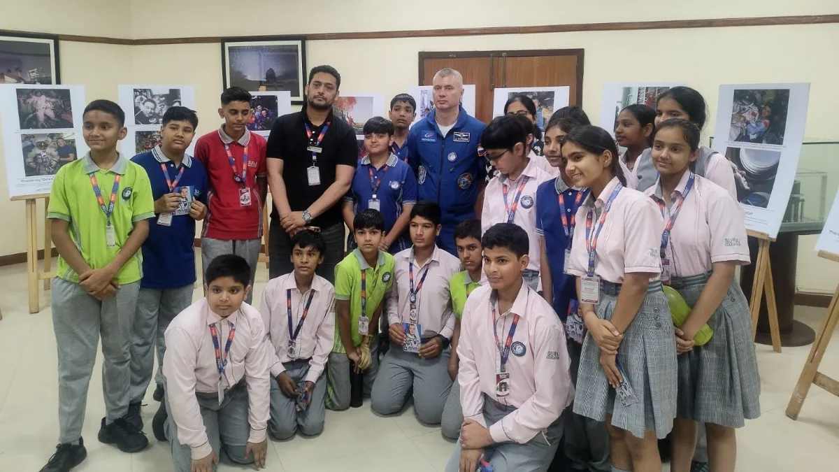 Delhi: Glimpse into space history with Russian cosmonaut Denis Matveev ...