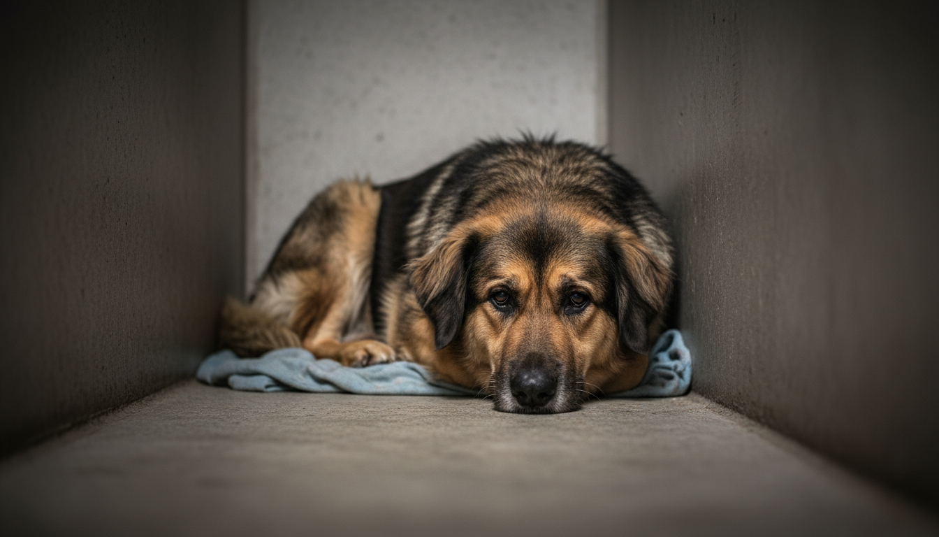 Heartbreak in the kennel: This depressed dog had given up, until…