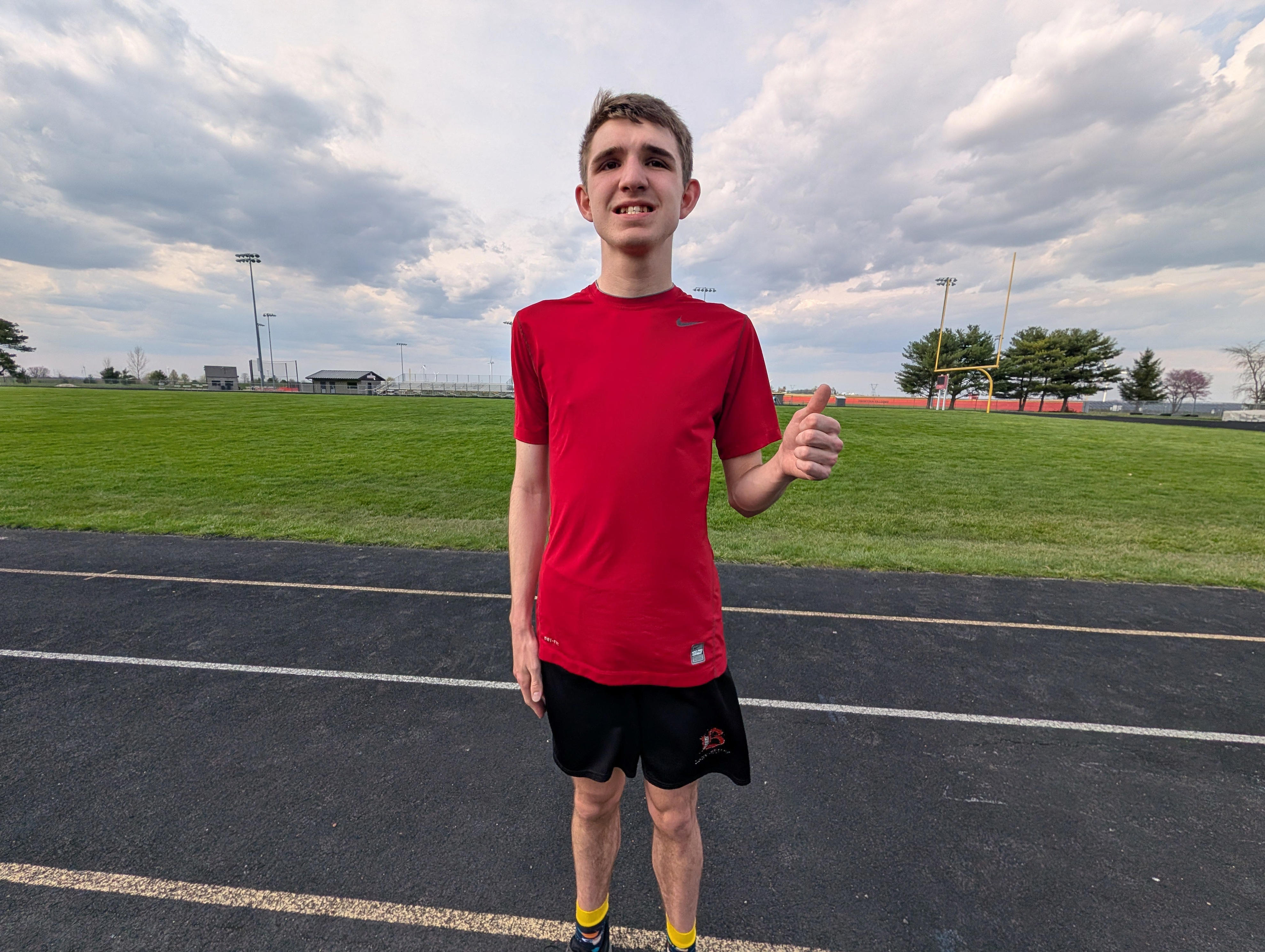 Kevin Altman, born with autism, defies odds with Frontier track team