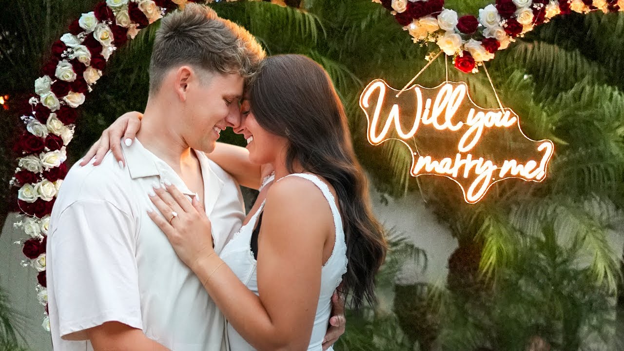 Britt Hertz surprises her friends and family with wedding news