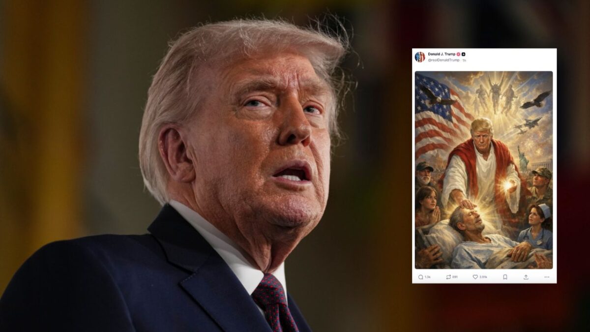 Trump advisers spill on who first showed prez that wild 'Jesus' meme ...