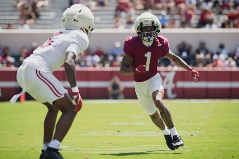 This Alabama football star showed encouraging signs in A-Day scrimmage