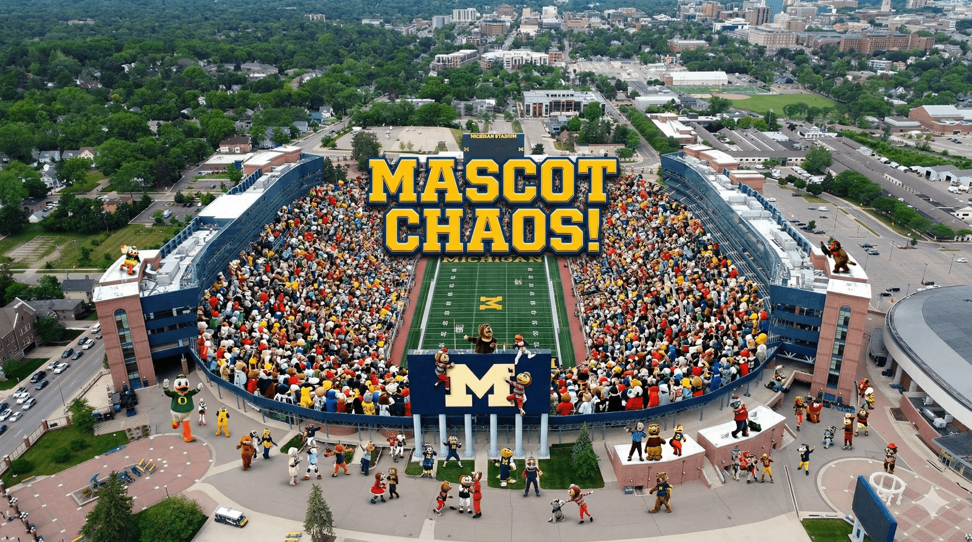 Why Michigan Wolverines do not have a mascot