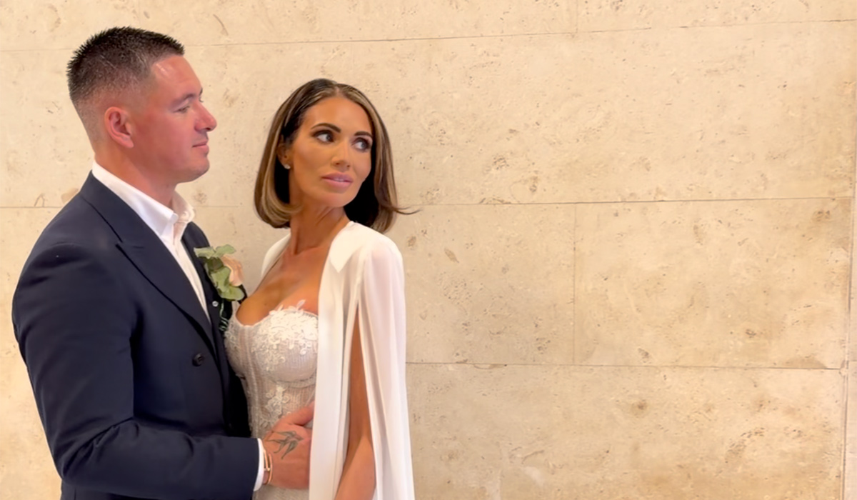 Towie star Amy Childs marries fiancé Billy Delbosq after tough year