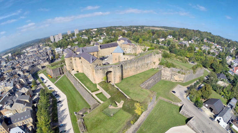 This is the largest medieval fortress in Europe—it holds some of France ...