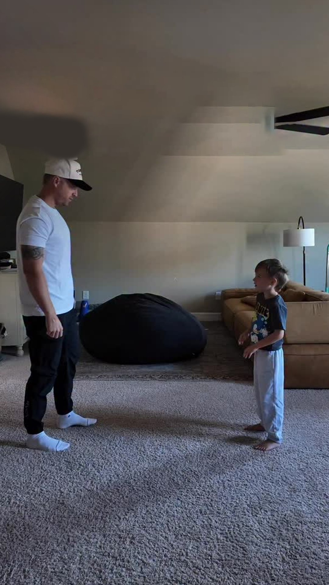 A father and son bond