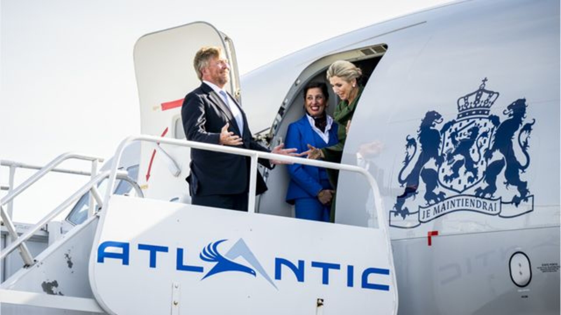 König im Cockpit: Willem-Alexander fliegt Máxima zum Staatsbesuch