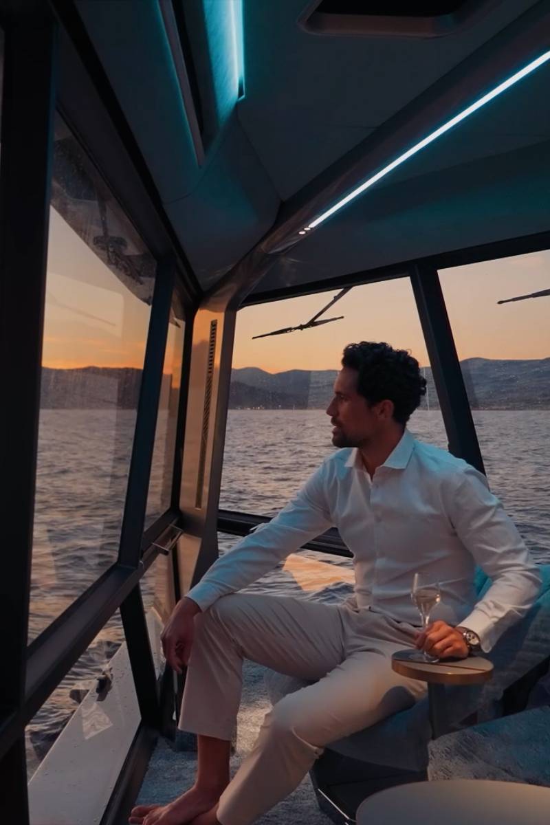 Electric, elegant, elevated: The yacht that redefines the sea
