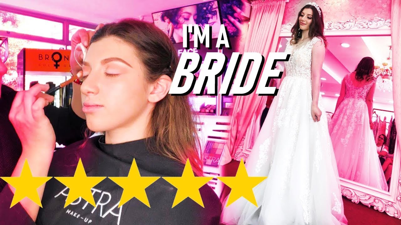Classic wedding makeup trends undergo a hilarious all-day test