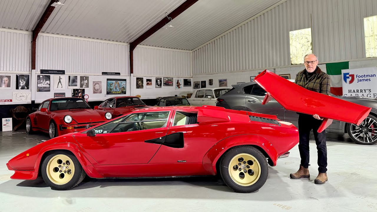 There's a hidden problem with the Countach’s iconic spoiler