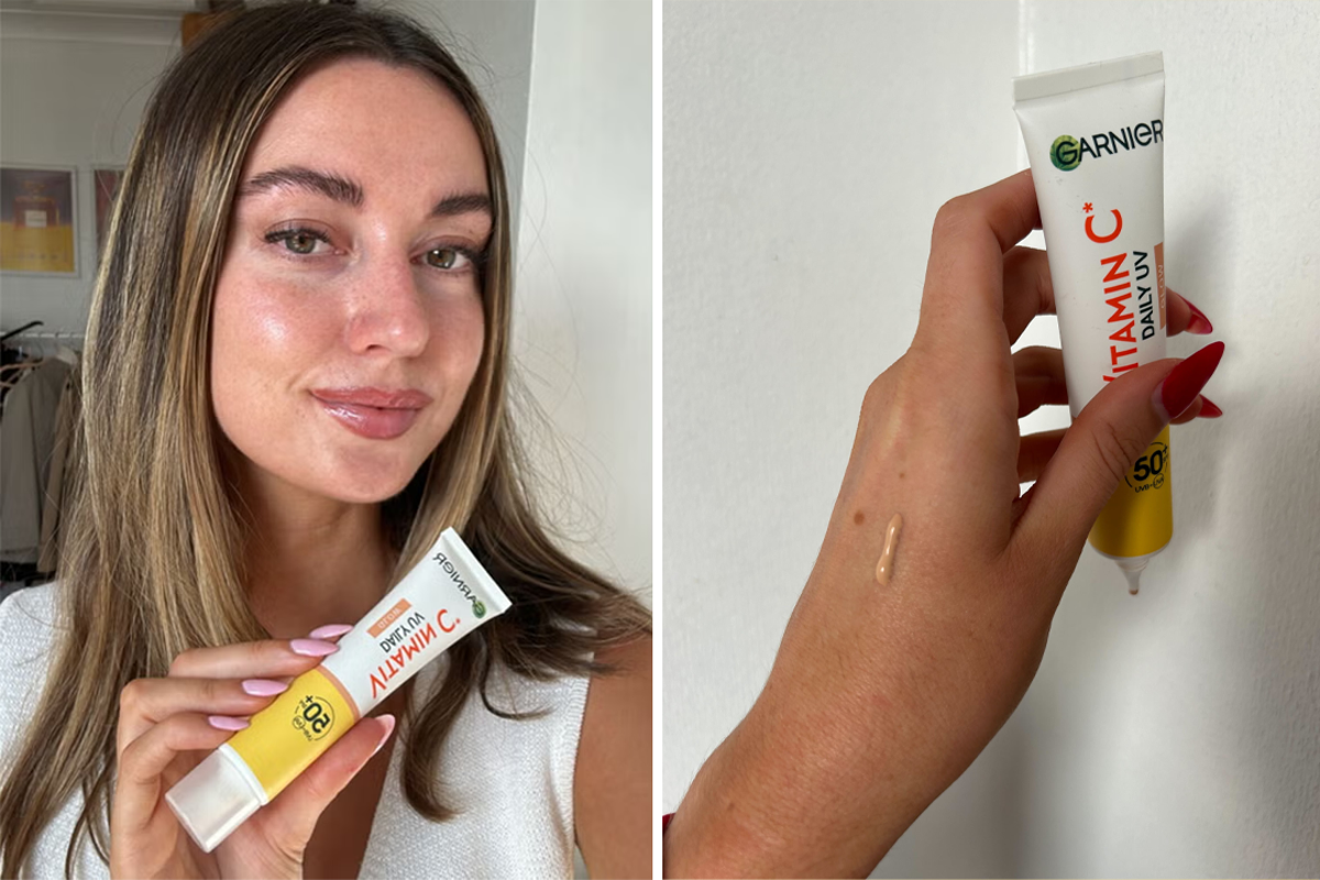 This Garnier vitamin C SPF is my daily go-to – and it’s less than £10