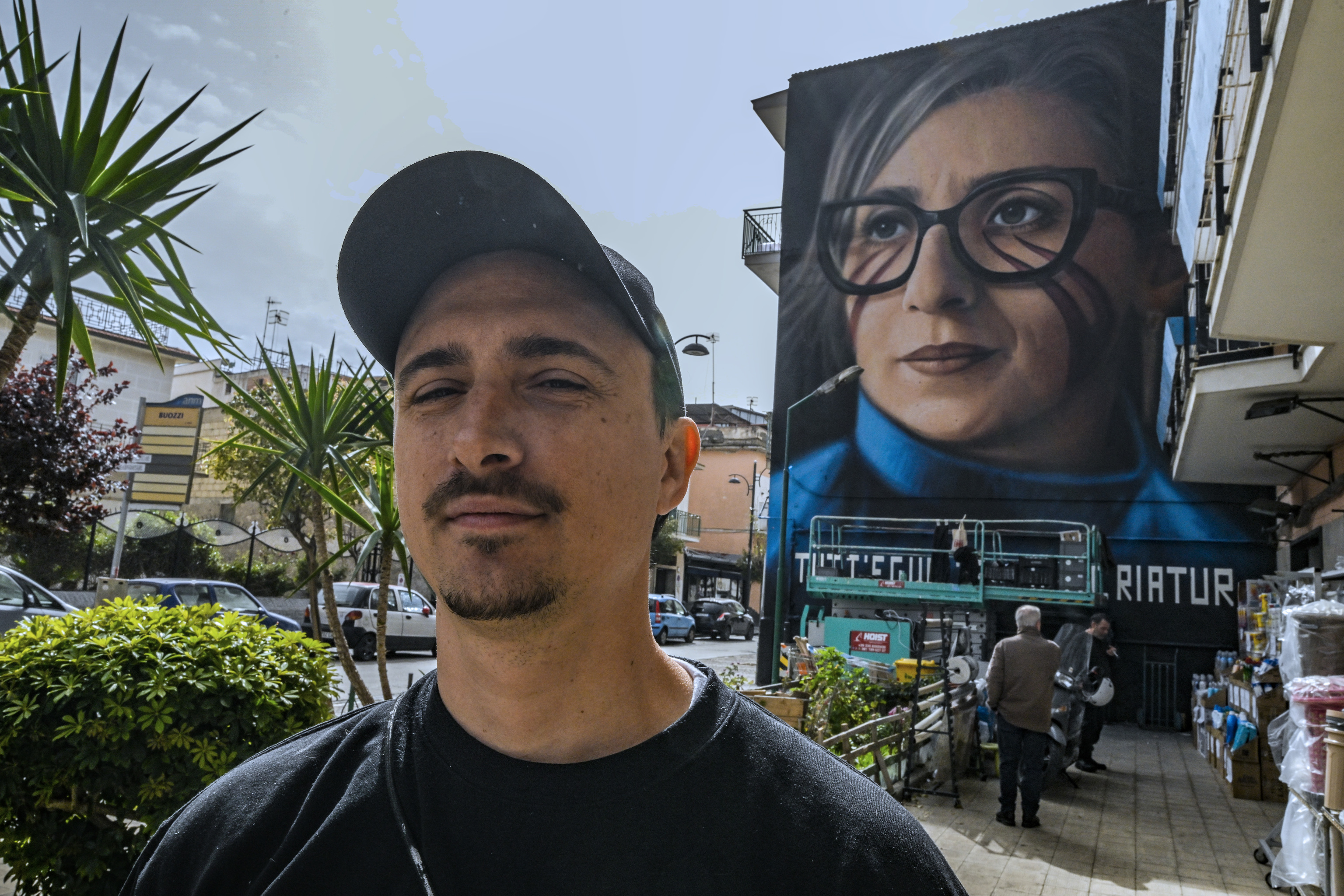 Murale Jorit a Napoli per Francesca Albanese, è polemica sui social