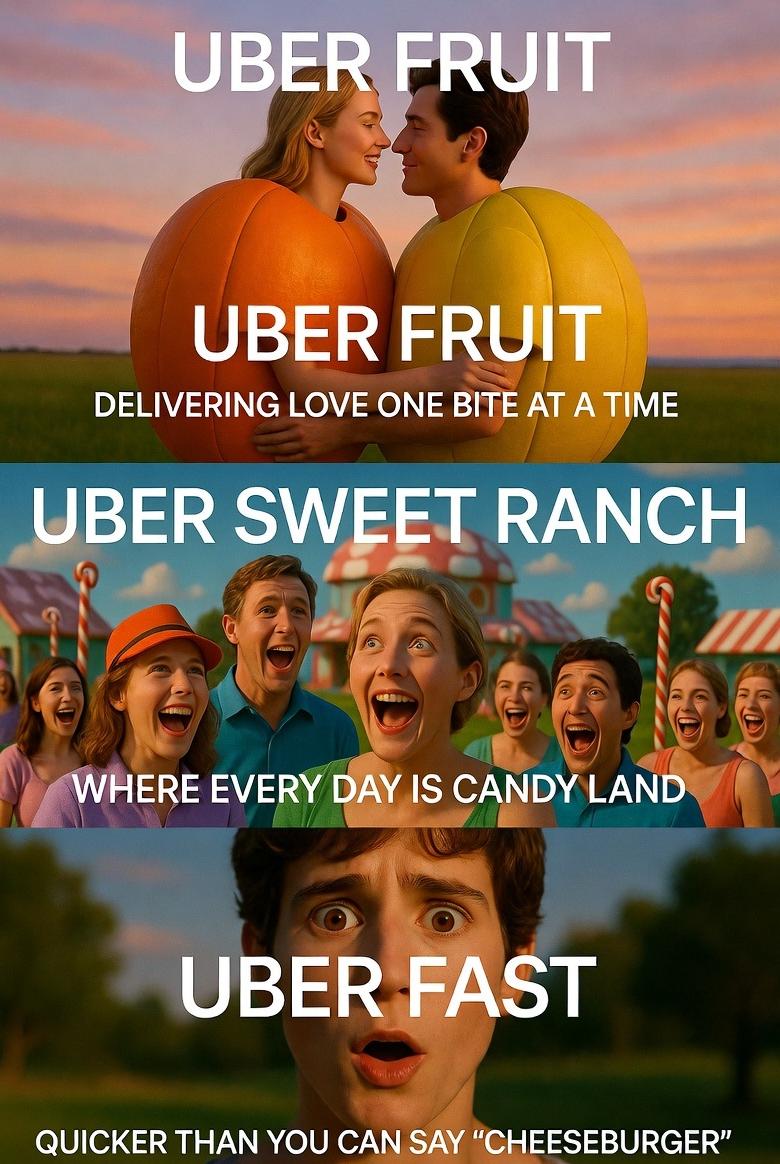 Uber Eats Pirate’s Booty … is an interesting title of an ad, wouldn’t ...