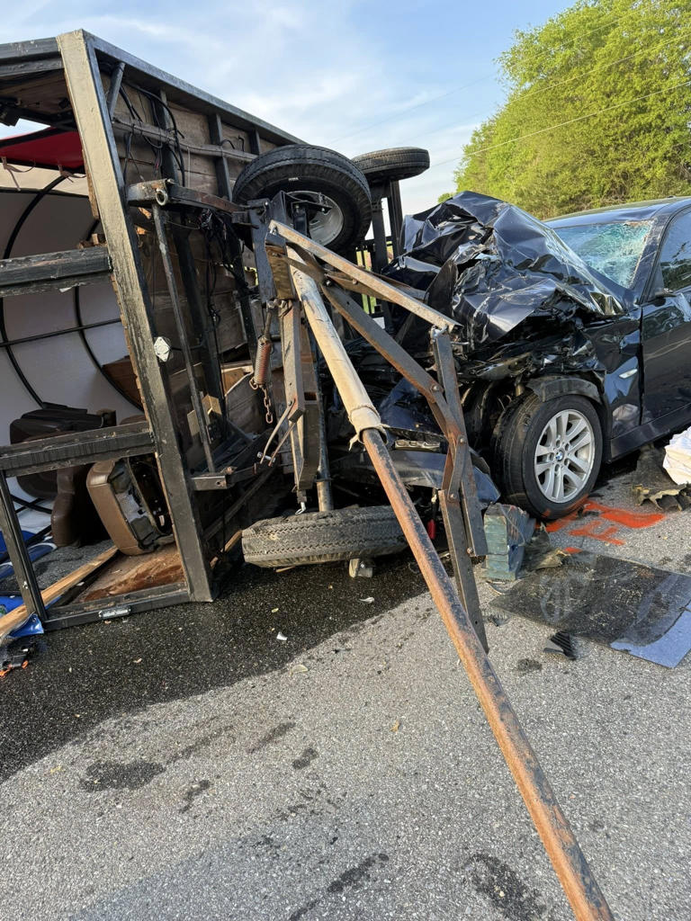 Mule-drawn wagon involved in Boiling Springs crash