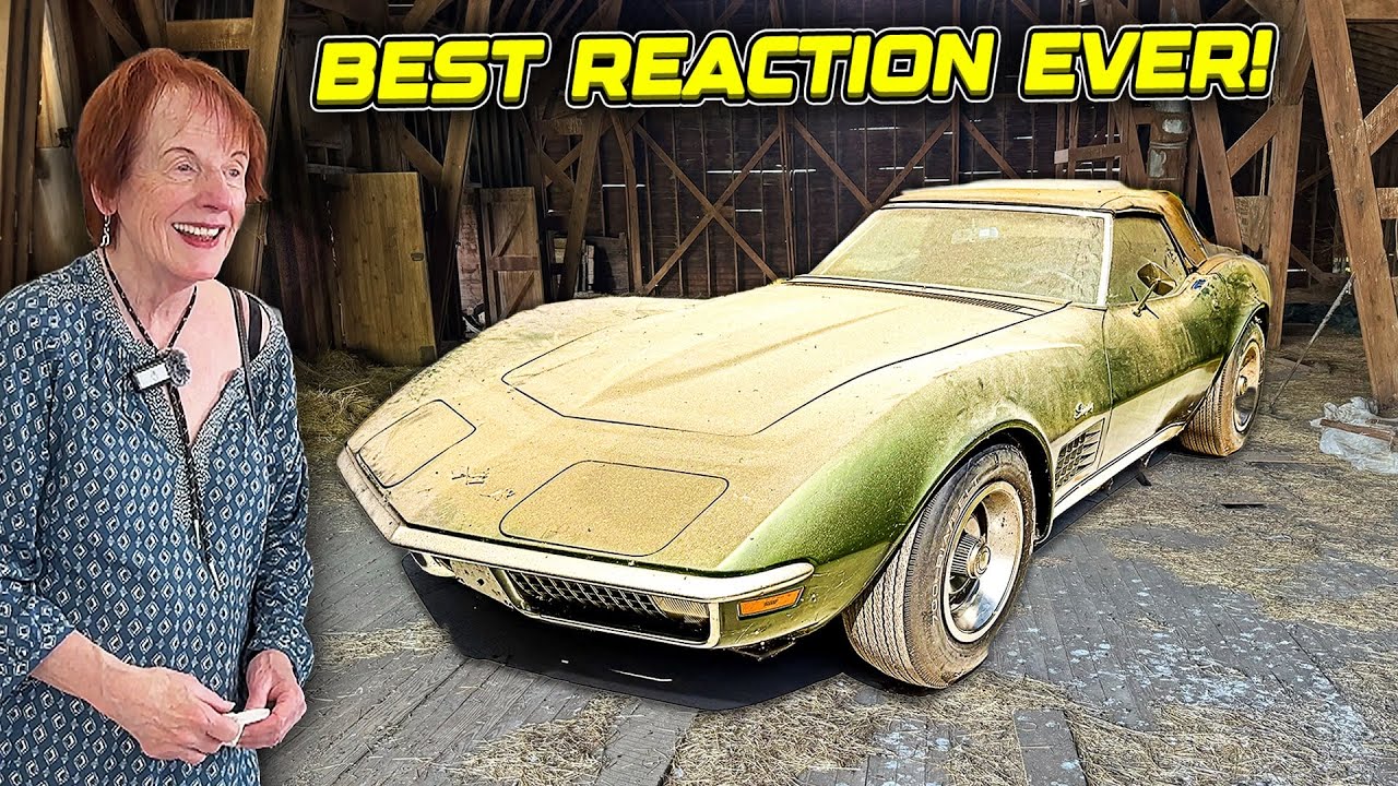 Sister stunned by deceased brother’s restored Corvette after 40 years