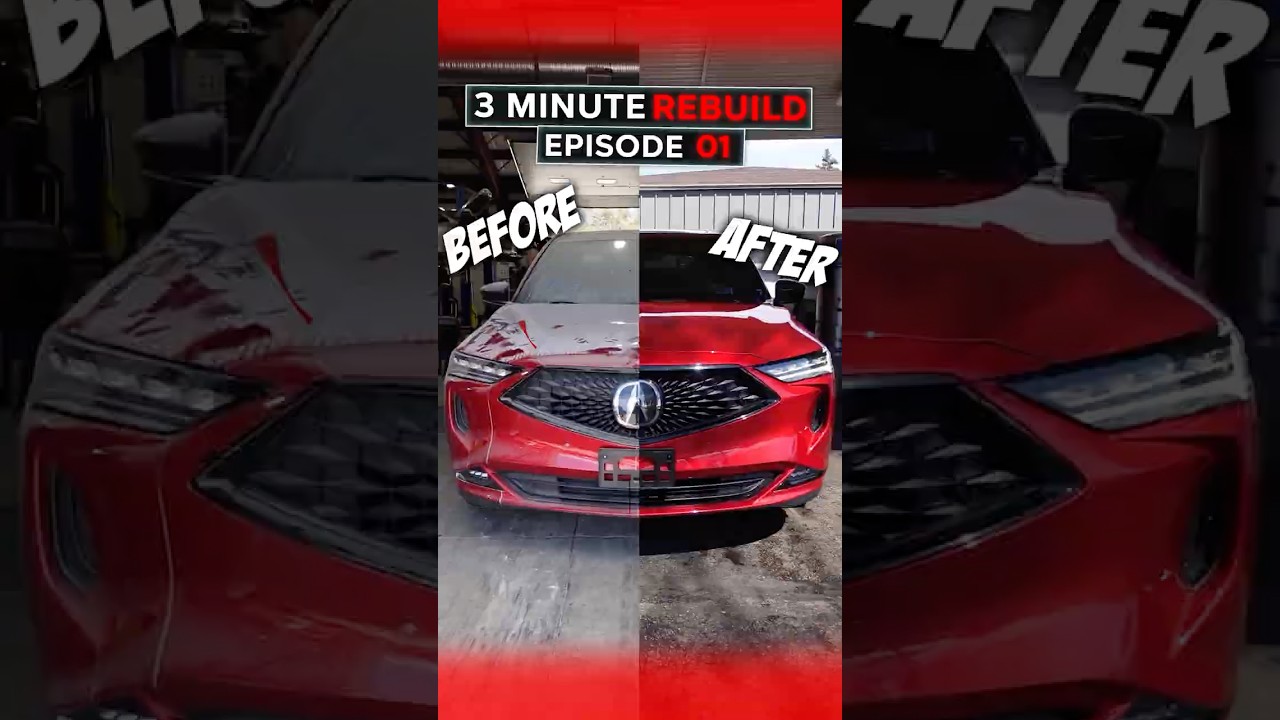 2023 Acura MDX A-Spec | 3 minute rebuild!