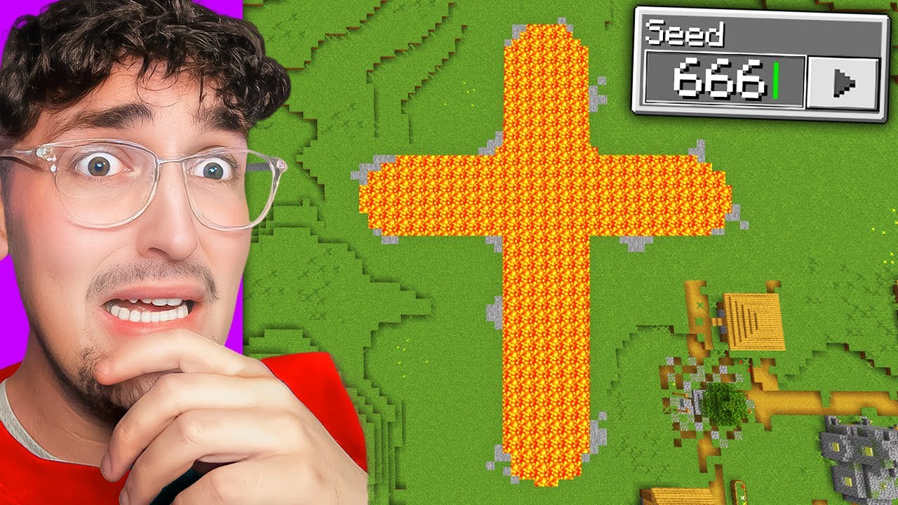 Testing scary Minecraft seeds that haunt you