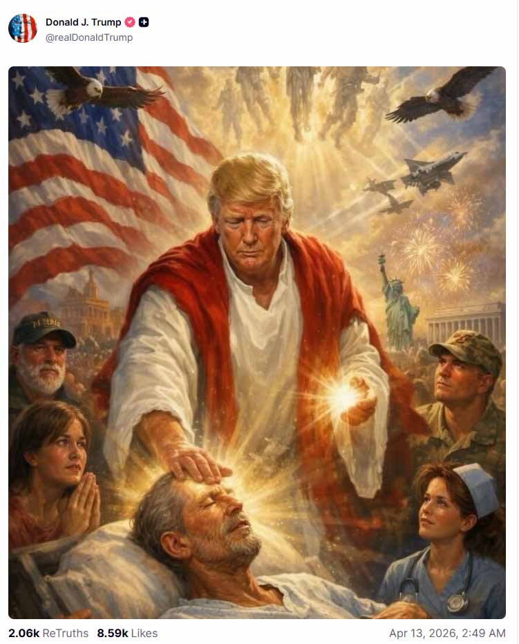 Pope Leo launches thinly veiled attack on Trump after bizarre Jesus ...