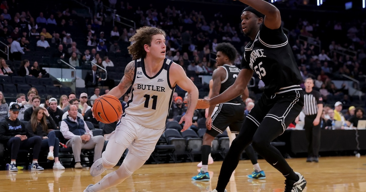 Former Butler guard Finley Bizjack commits to West Virginia