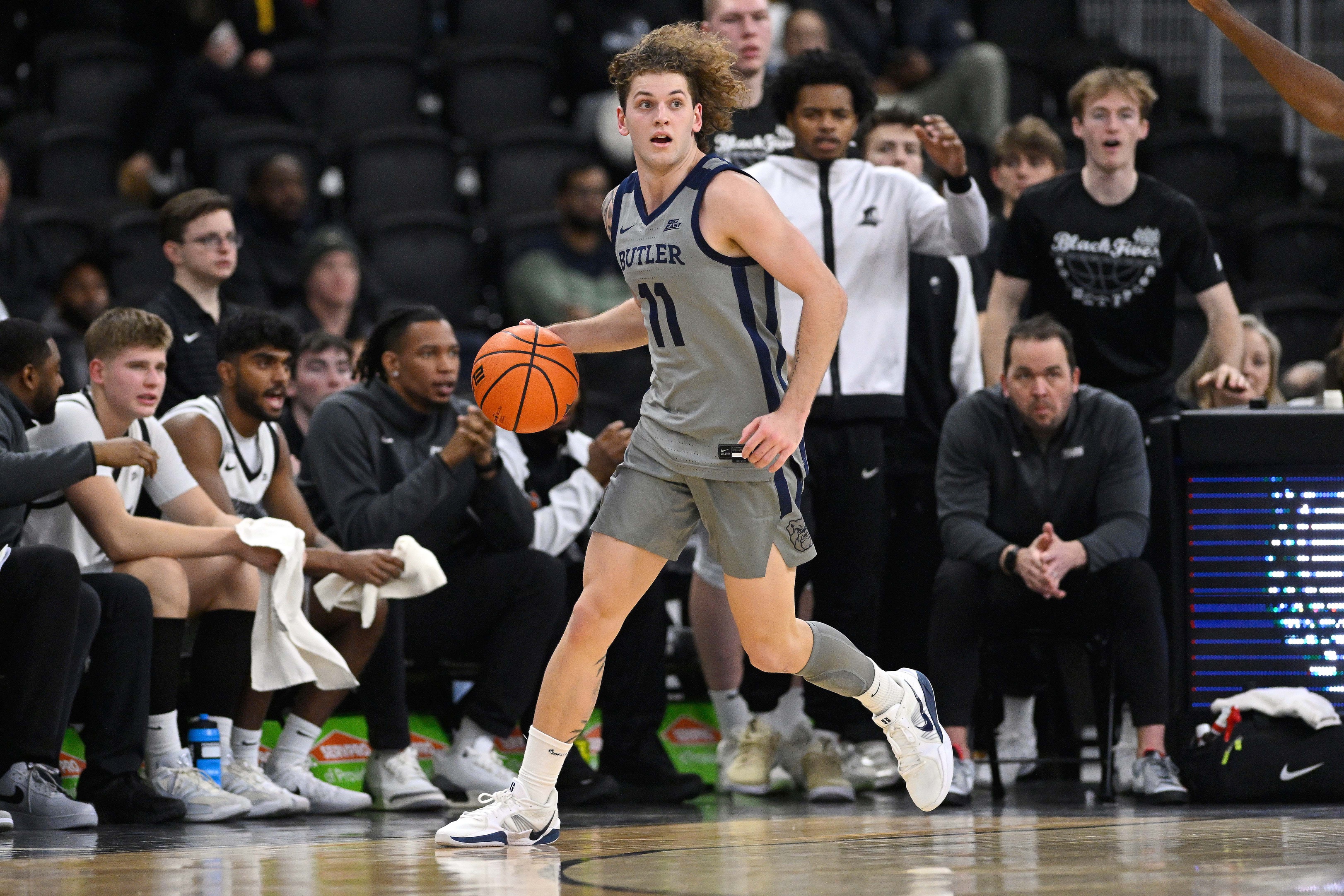 Butler guard Finley Bizjack commits to West Virginia