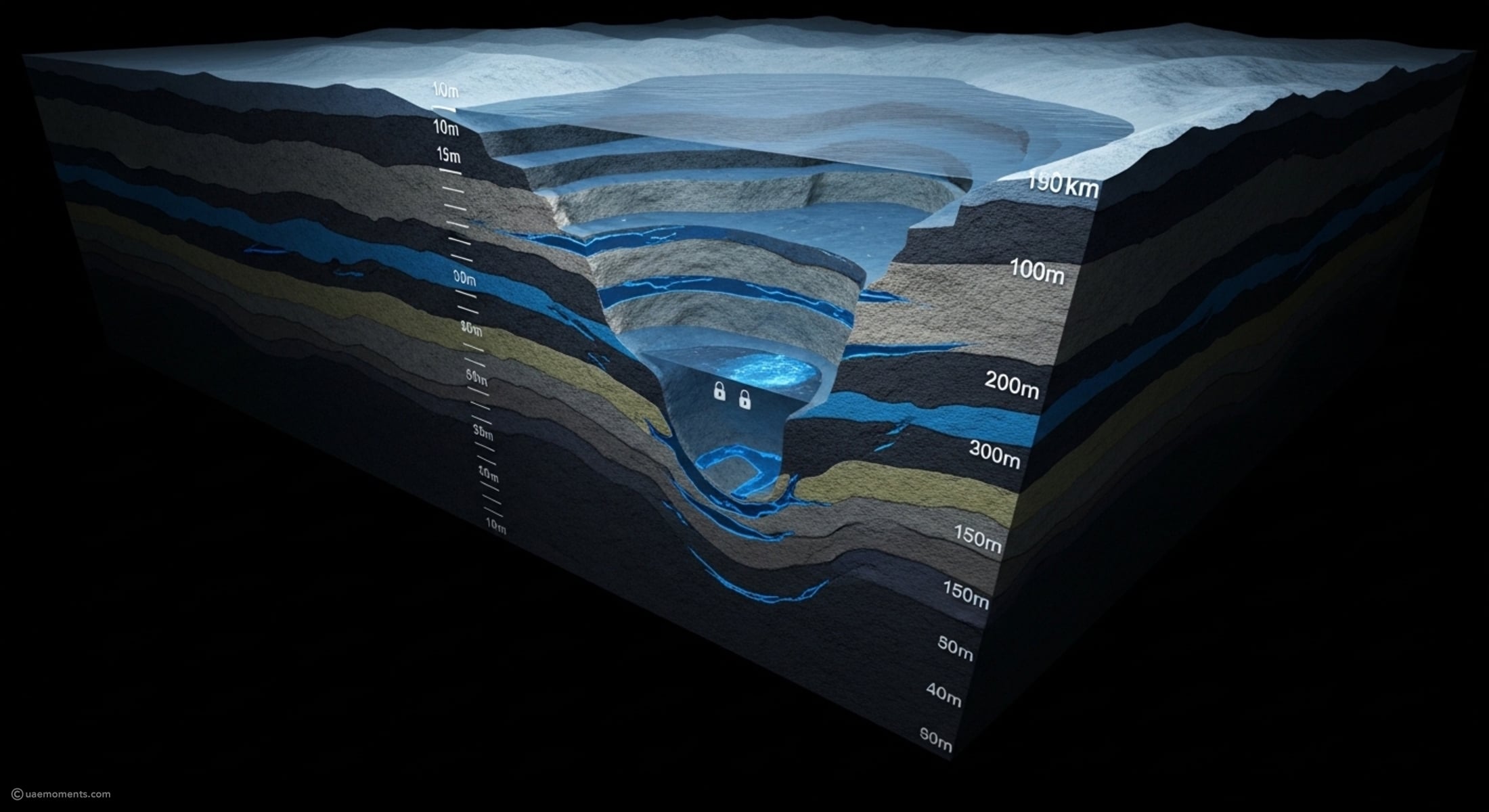A hidden ocean beneath Earth: Scientists reveal a massive water ...