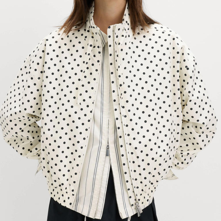 The M&S polka dot jacket has already sold out once, don't miss out on ...