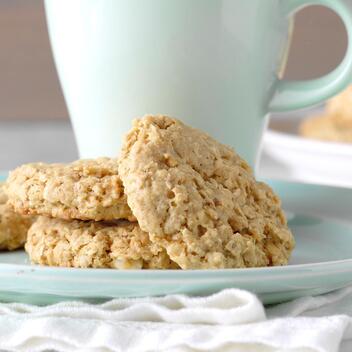 Easy peanut butter oatmeal cookies