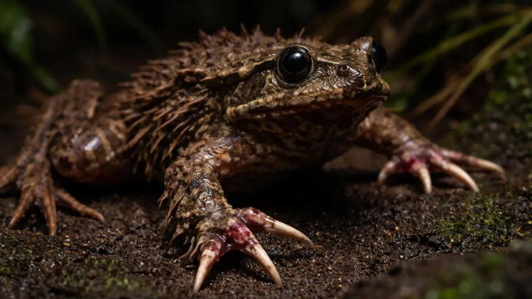 The frog that fractures its own bones to get claws: The most bizarre ...
