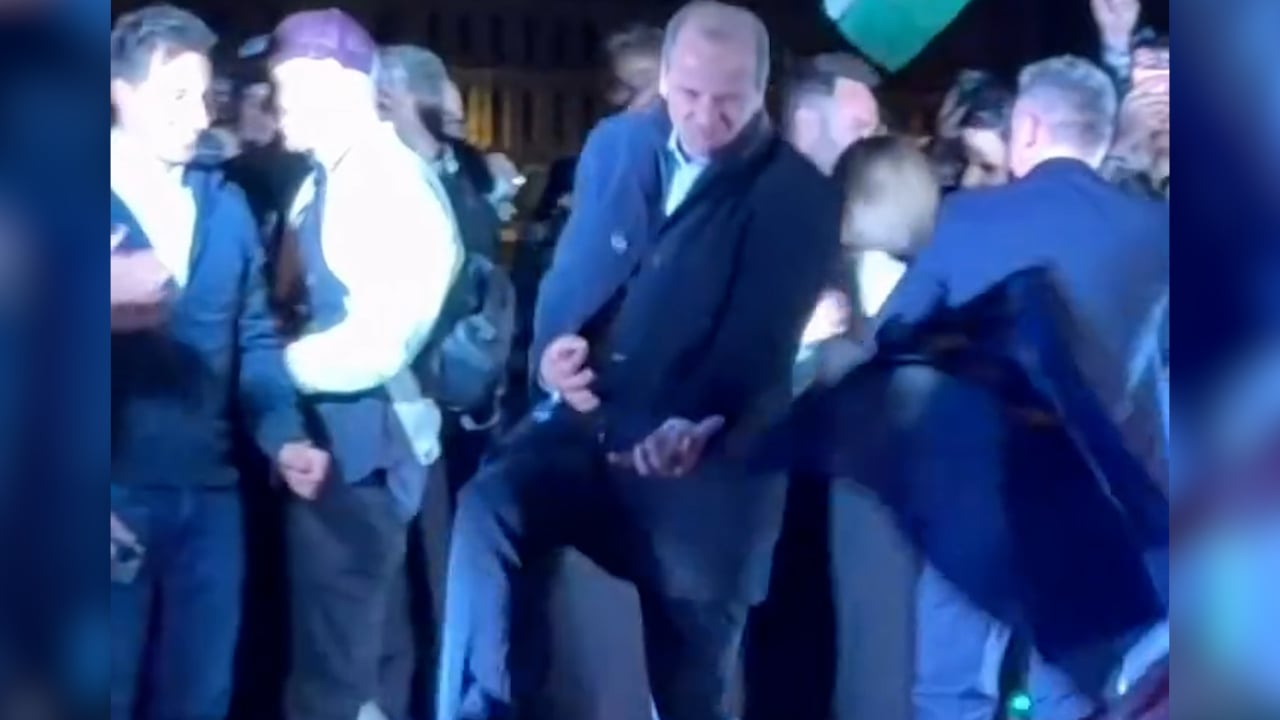 Hungarian politician steals the spotlight with wacky dance moves after ...